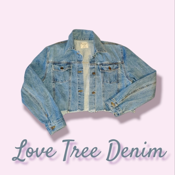 Love Tree | Jackets & Coats | Love Tree Denim Jacket | Poshmark